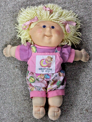 Cabbage Patch Kids 1990 First Edition What Time Is It? Hasbro Doll Used | eBay