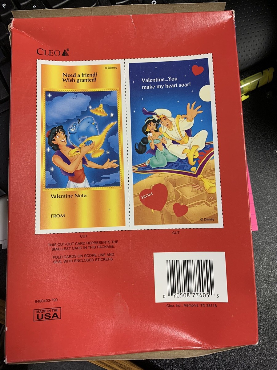 Aladdin Valentines Day Cards 2019 Valentine's Day Printables For Kids