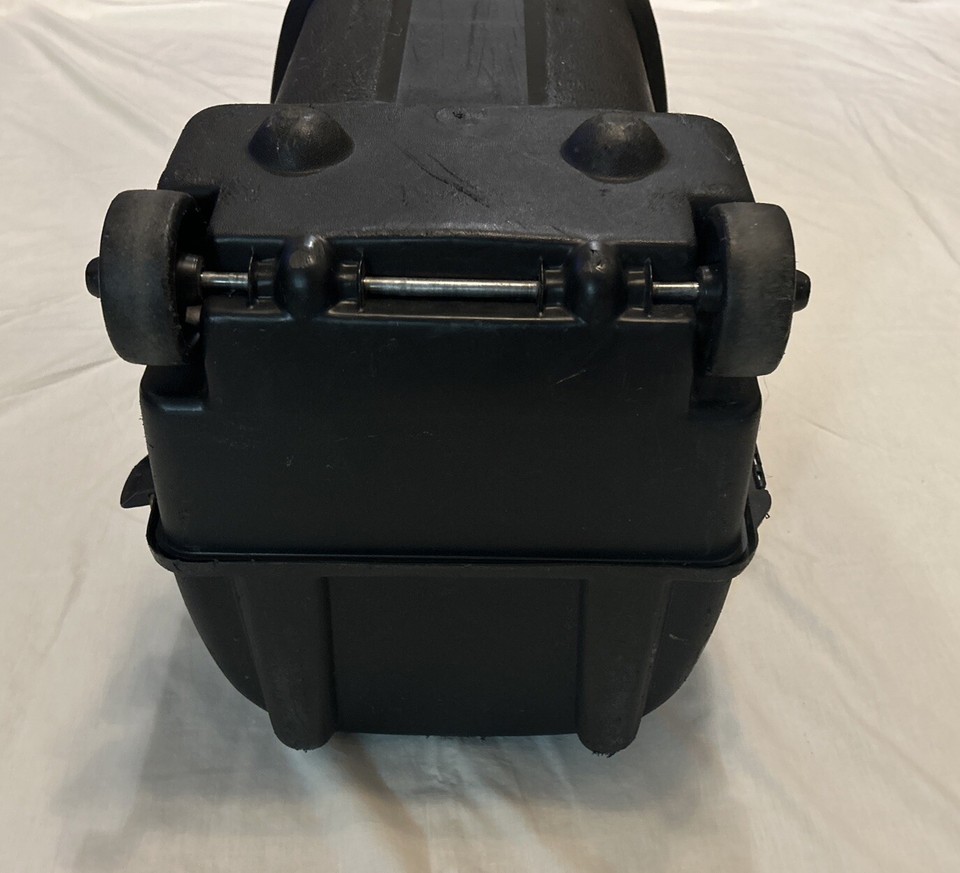 Golf Guard Hard Shell Rolling Golf Club Travel Case 3 Latch Lockable ...