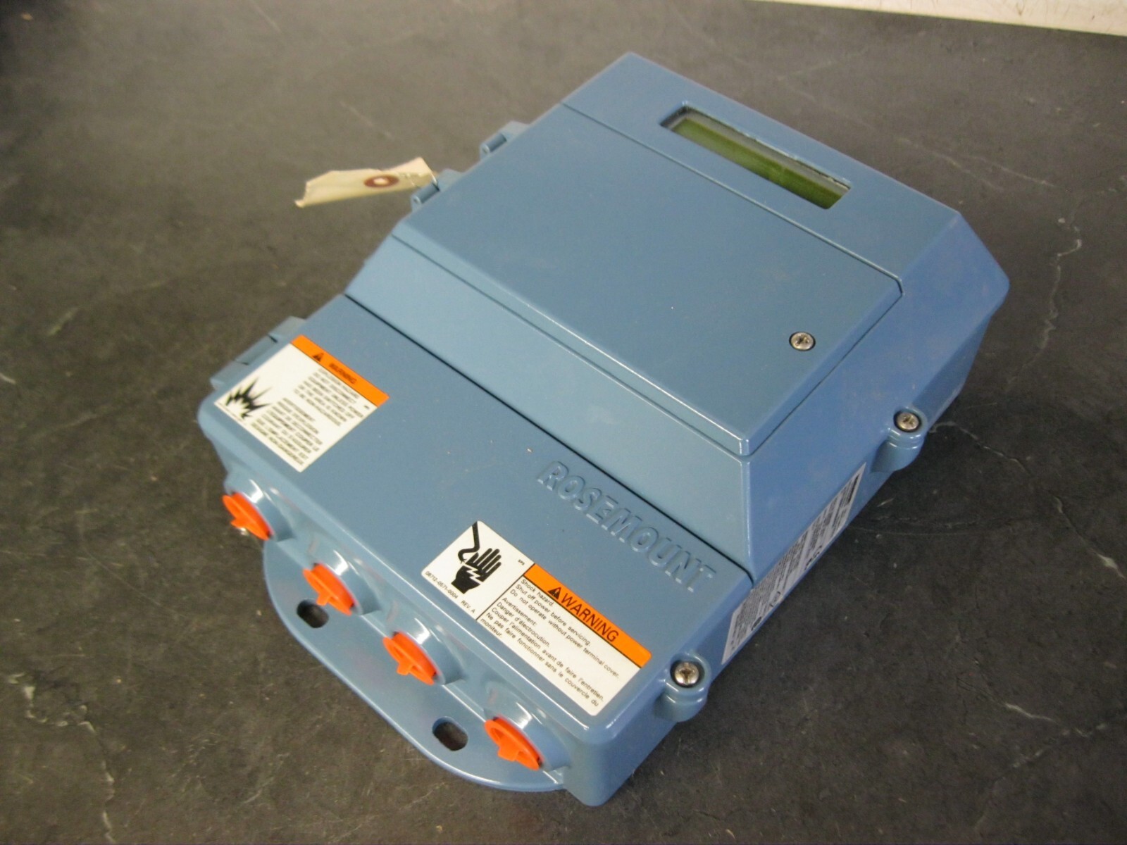 EMERSON ROSEMOUNT 8712ESR1A1N0DA1M4 REMOTE MAGNETIC FLOWMETER 90-250V ...