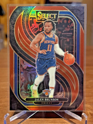 2024-25 Panini Select Jalen Brunson /199 Red Premier Level #151 | eBay