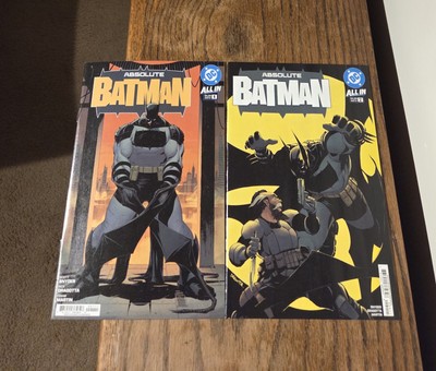 Absolute Batman #1 #2 Cover A 1st Print Nick Dragotta Scott Snyder Near ...