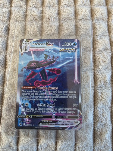 Pokémon TCG Inteleon VMAX Fusion Strike Card 266/264 | eBay