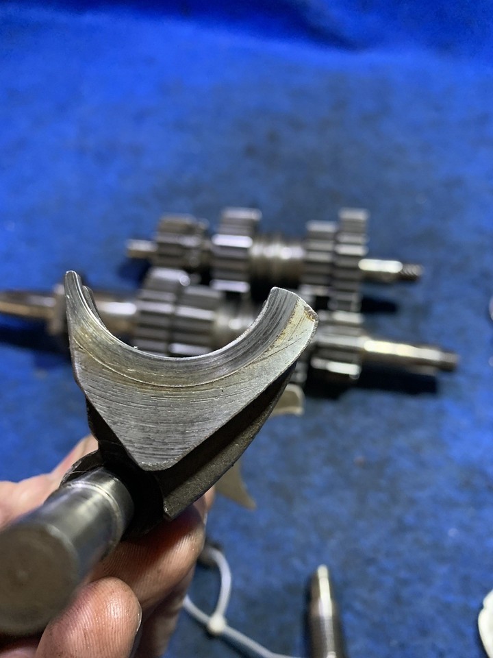 Triumph Pre Unit Gearbox Set Cluster Mainshaft Lay Shaft Gears ...