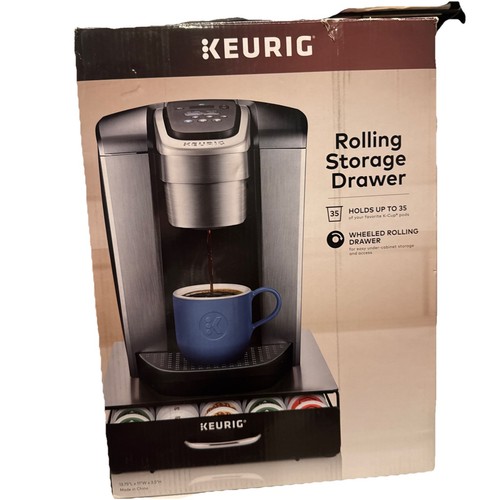 Keurig Brewer Storage Drawer Coffee Pod Storage, Holds Upto 35 K-Cup ...