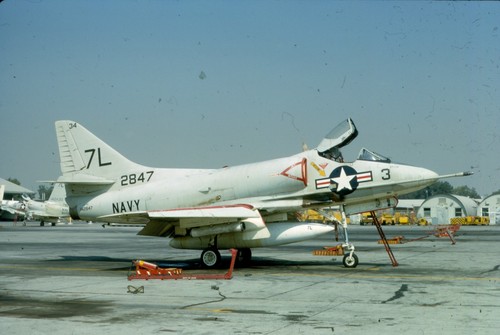 L511 142847 US NAVY A-4B 7L-3 1968 ORIGINAL KODAK SLIDE | eBay