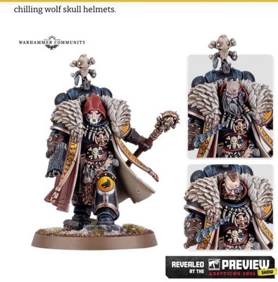 Warhammer 40k Space Wolves Wolf Priest New BNOS Free Post | eBay UK