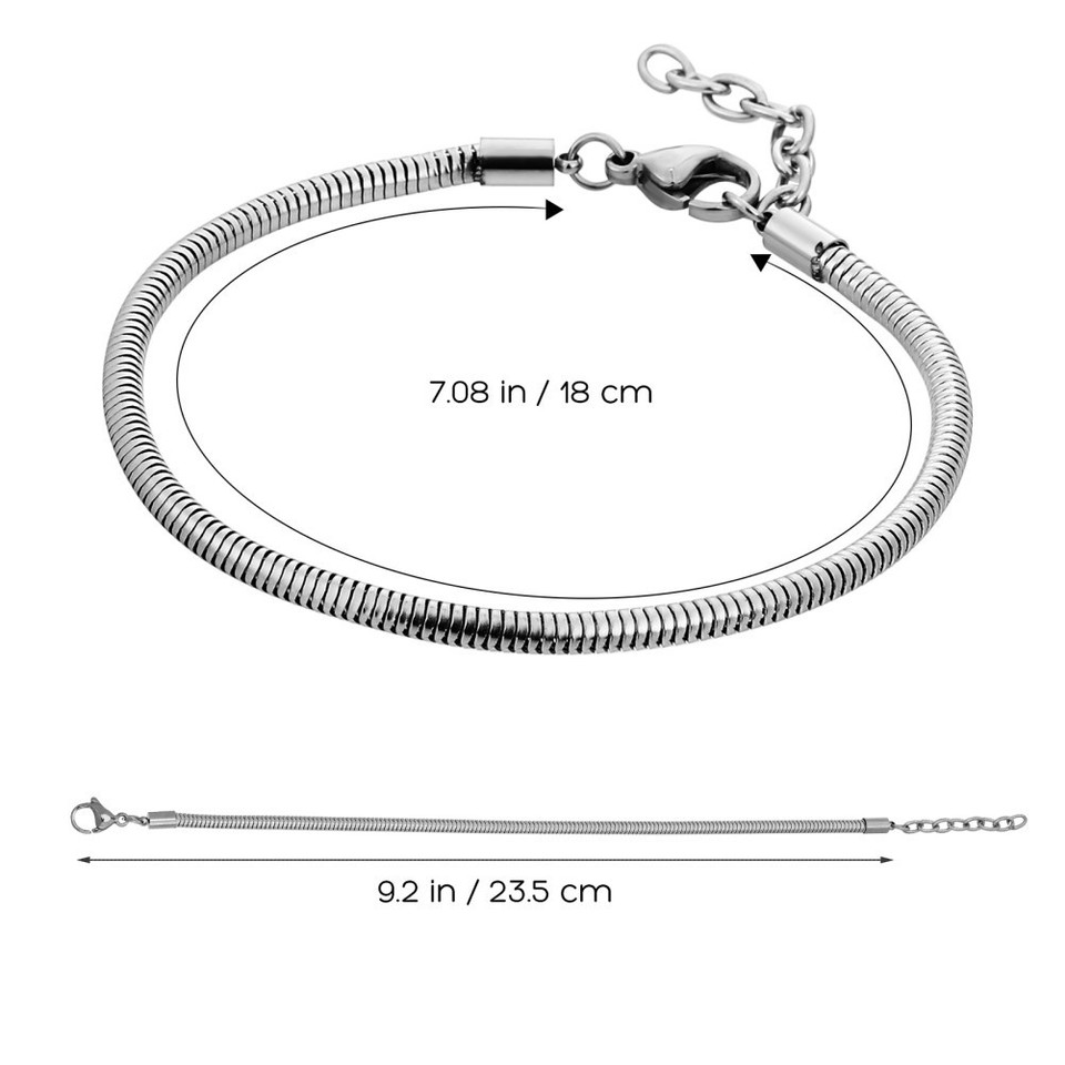 Cuff Bangle Snake Jewelry Adjustable Bone Bracelet Charm Bracelets for Women | eBay Australia