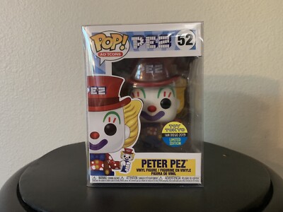 FUNKO POP PETER PEZ #52 AD ICONS 2019 SDCC COMIC CON TOY TOKYO EXCLUSIVE | eBay
