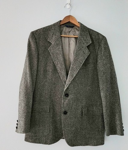 Pendleton sports jacket blazer mens size 42 vintage gray | eBay