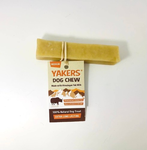 Yakers Dog Chews Medium Natural Himalayan Yak Milk Long Lasting Healthy ...