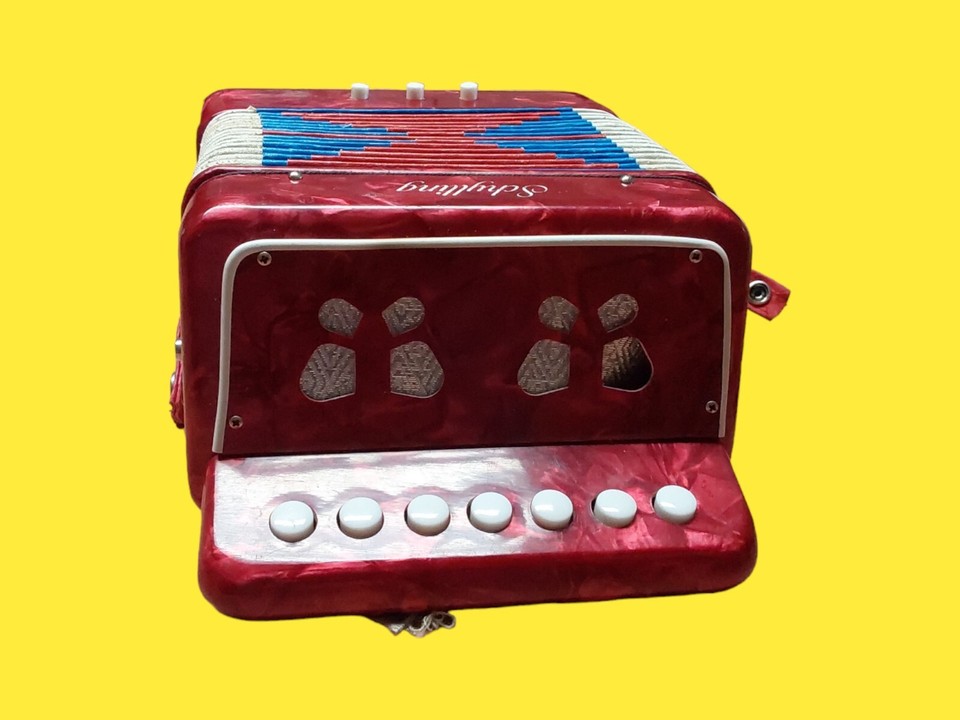 1996 ACCORDION CHILDRENS MUSICAL INSTRUMENT SCHYLLING FUN LEARNING ...