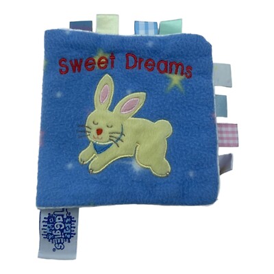 My First Taggies Book SWEET DREAMS Bunny Cloth Plush Baby Book 2003 | eBay