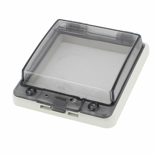 Clear Surface Wall Panel Switch Socket Cover Plastic Splash Proof ...