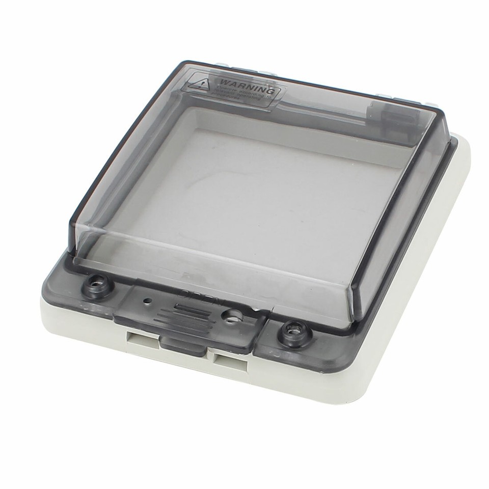 Clear Surface Wall Panel Switch Socket Cover Plastic Splash Proof ...