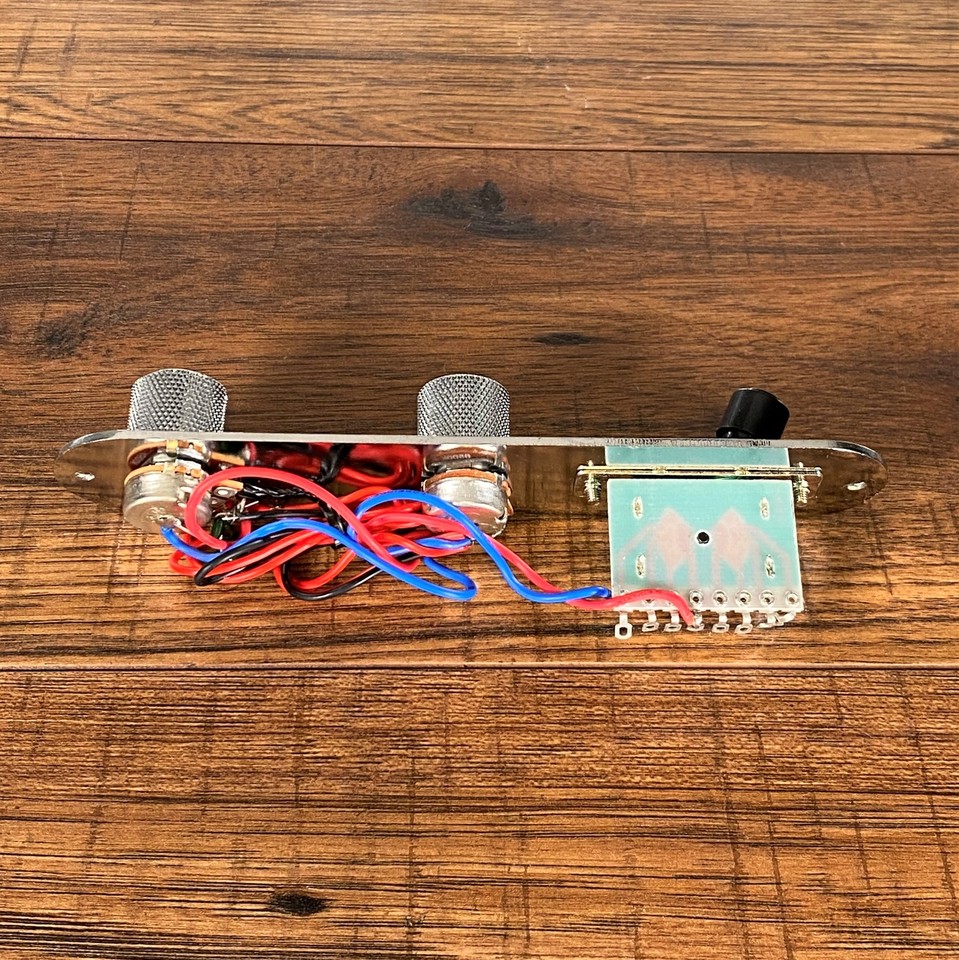 Guitar Project Parts PP-T51 Pre Wired Tele Control Plate Chrome | eBay