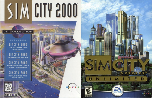 SimCity 2000 Special Edition +3000 Unlimited Sim City Windows PC CD-ROM ...