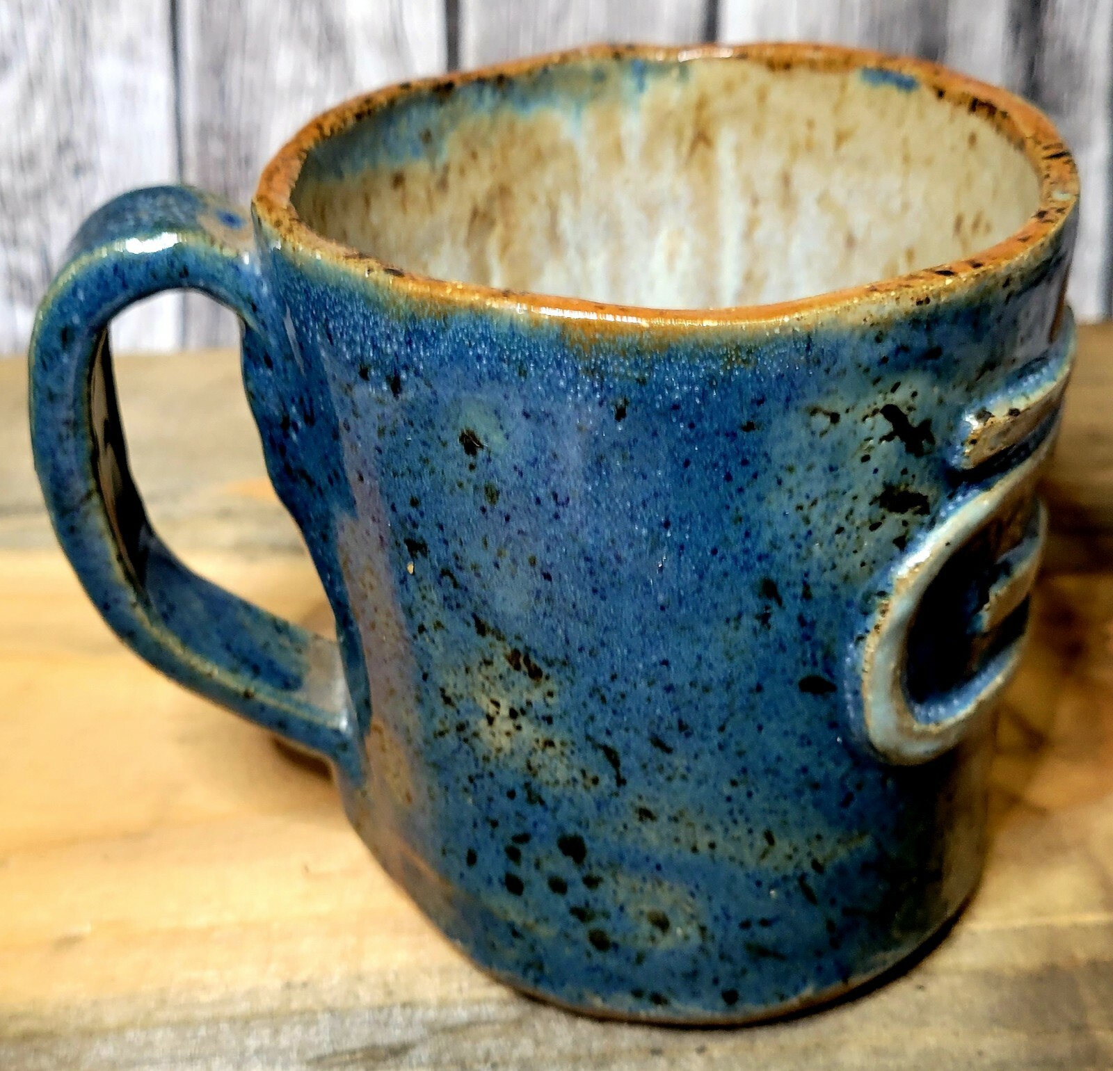 Plymouth GTX Pottery Coffee Mug Art Student One Of A Kind | eBay