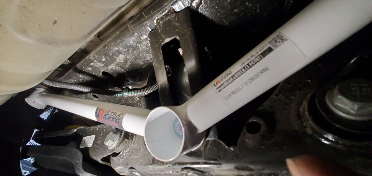 Ultra Racing Rear Subframe Bar for Tesla Model 3 Y (Rear/ Dual-motor ...