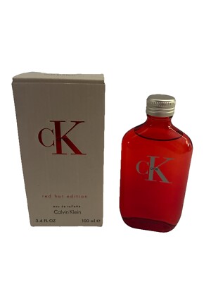Calvin Klein CK One Red Hot Edition Eau De Toilette Spray 3.4oz./100ML ...