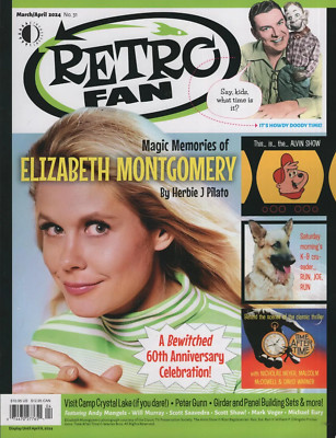 RETRO FAN MAGAZINE #31 | MAR/APR 2024 | ELIZABETH MONTGOMERY | eBay