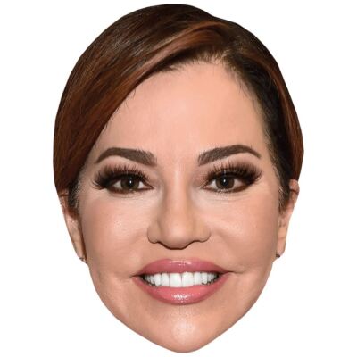 Robin Meade (Smile) Celebrity Mask, Flat Card Face | eBay