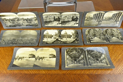 Eight VTG Keystone View Co Stereographic Stereoscope Cards Tour of the ...