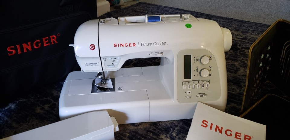SINGER SEQS-6700 Futura Quartet Sewing and Embroidery Machine | eBay