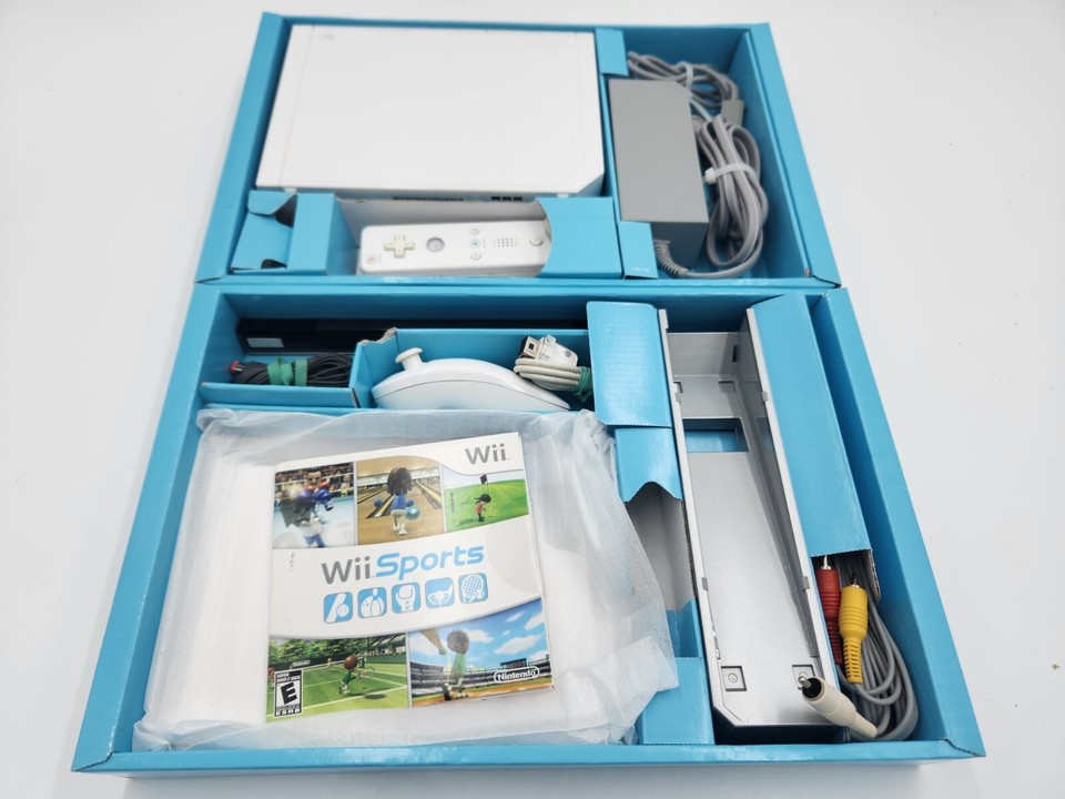 Nintendo Wii Console Complete In Box Includes Wii Sports | eBay