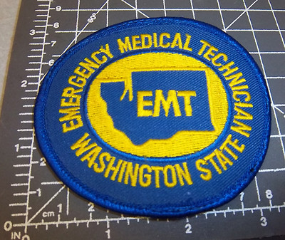 Washington State EMT Embroidered Patch , great collectible , new | eBay UK