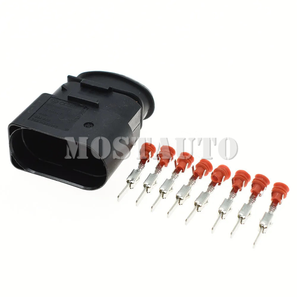 For VW Audi VAG 8D0973834 - 8 Way Pin Sealed Male JPT Connector Kit 8D0 ...