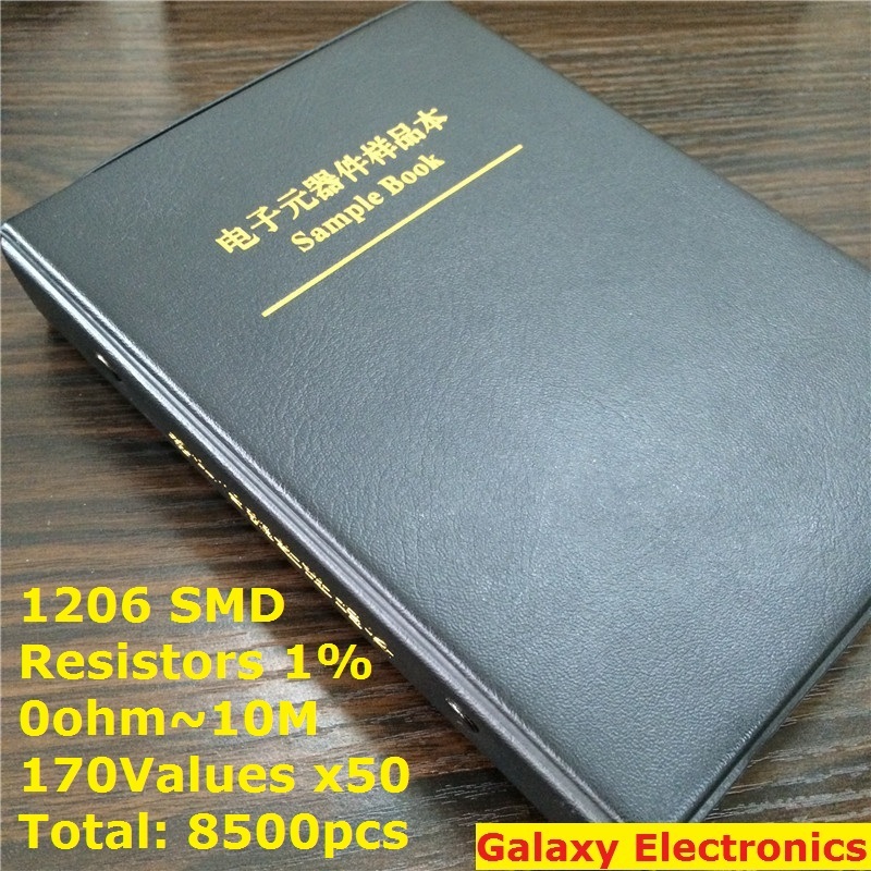 1206 1% SMD SMT Chip Resistors Assortment Kit 170Values x50 Assorted ...
