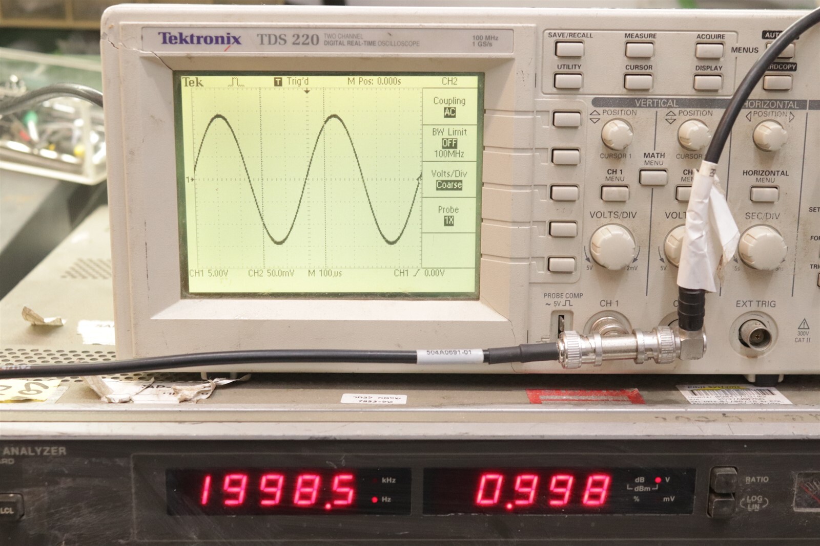 HP Agilent 8903B Audio Analyzer 20Hz - 100kHz Tested Working! | eBay