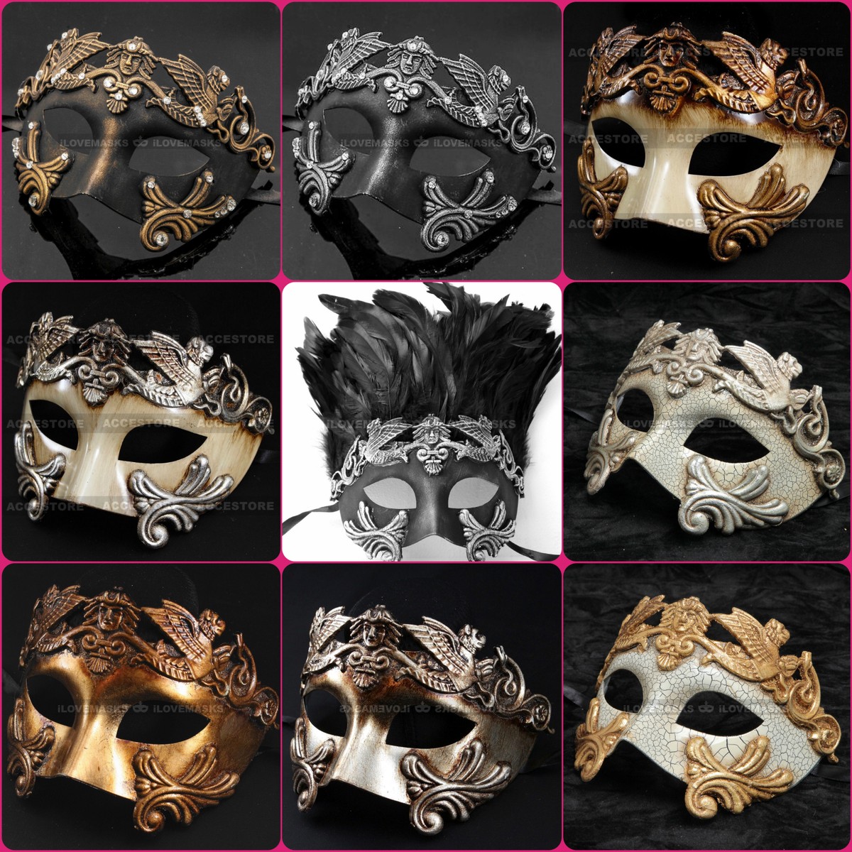 Masquerade Full Mask Designs