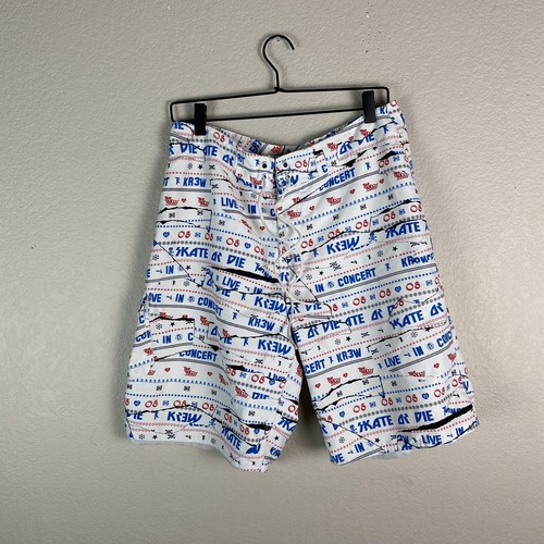 KR3W Krew Swim Shorts Mens Size 32 Vintage Y2K | eBay