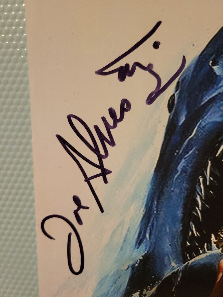JOE ALVES signed 8x10 Photo JAWS MOVIE SHARK DESIGNER Autographed | eBay
