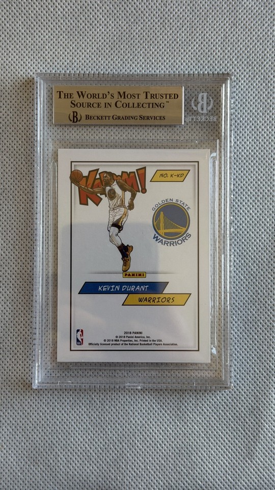 2018 Panini Rewards - Kaboom! Kevin Durant #K-KD BGS 8.5 | eBay