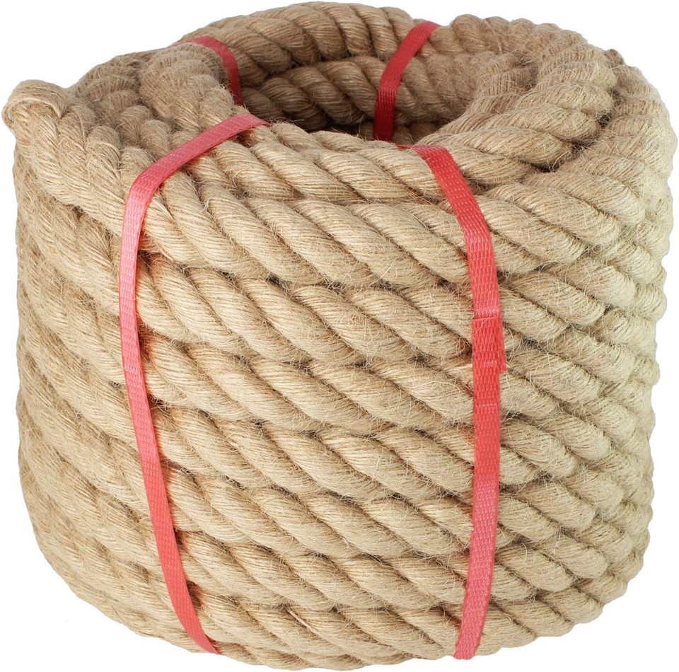 Versatile 1.5-Inch Manila Rope, 50 Feet for Gardening, Crafts & Sport ...