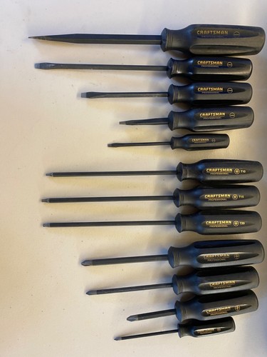 Craftsman 12 Piece Professional Screwdriver Set MIB | eBay
