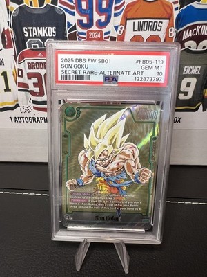 POP 27 Dragon Ball Fusion World SB01 Manga Booster FB05-119 Son Goku ...