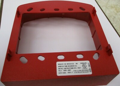 New Simplex 41H4 Mounted Skirt 4905-9937 A/V Horn Skirt 1-1/2" Red ...