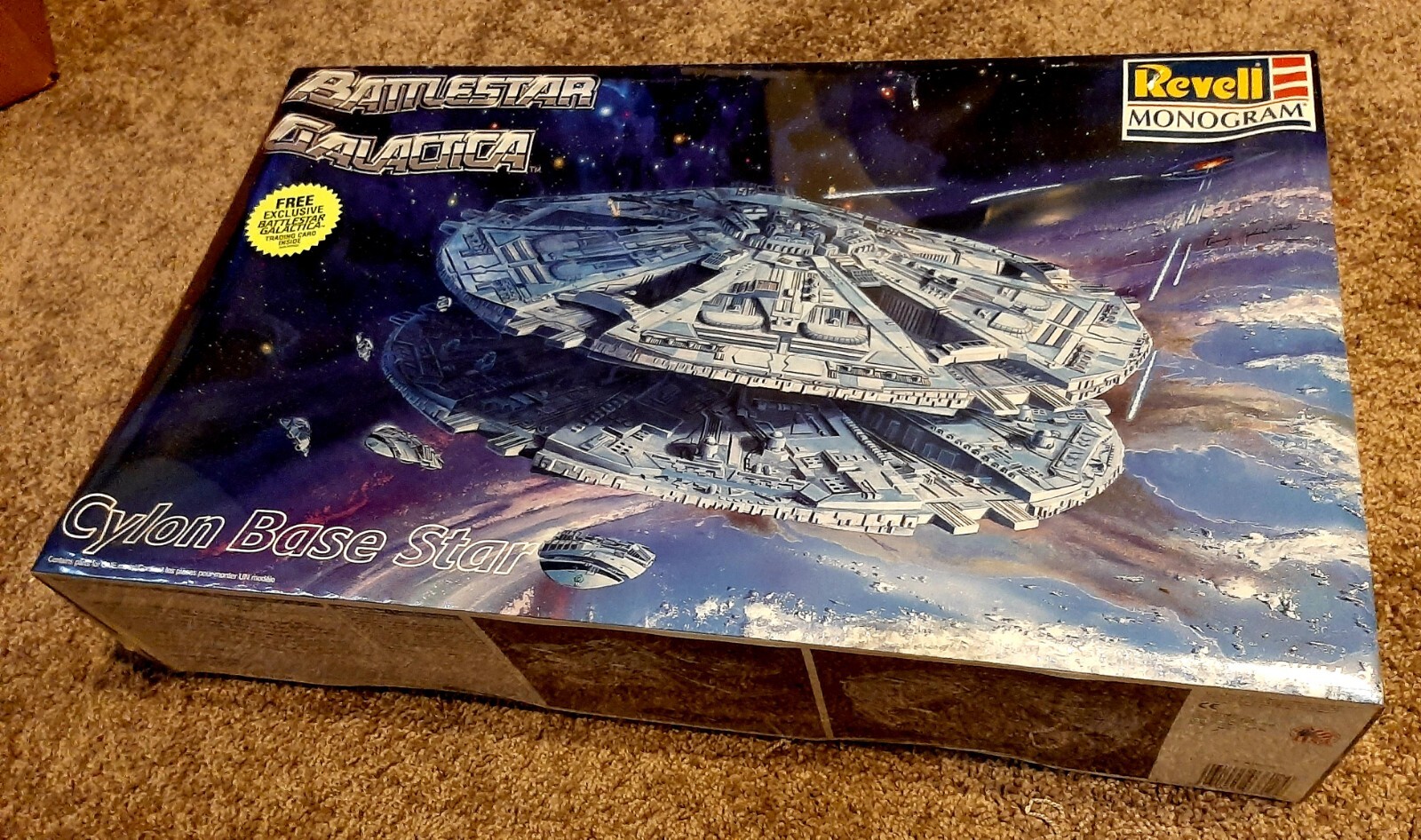 Revell Monogram Battlestar Galactica Cylon Base Star #85-3619 Box ...
