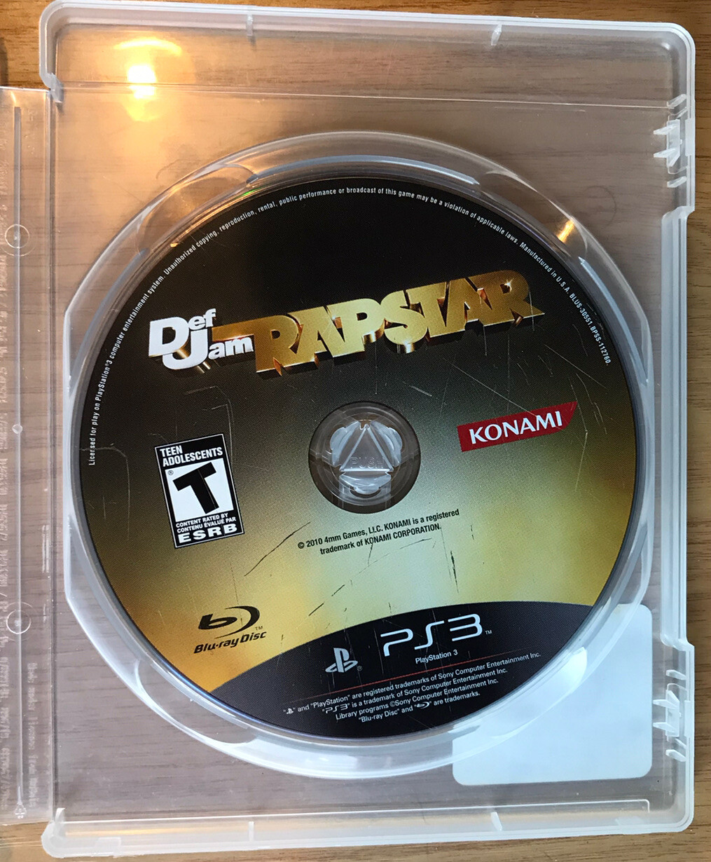 Def Jam Rapstar (PlayStation 3, PS3) - DISC ONLY 83717201991| eBay