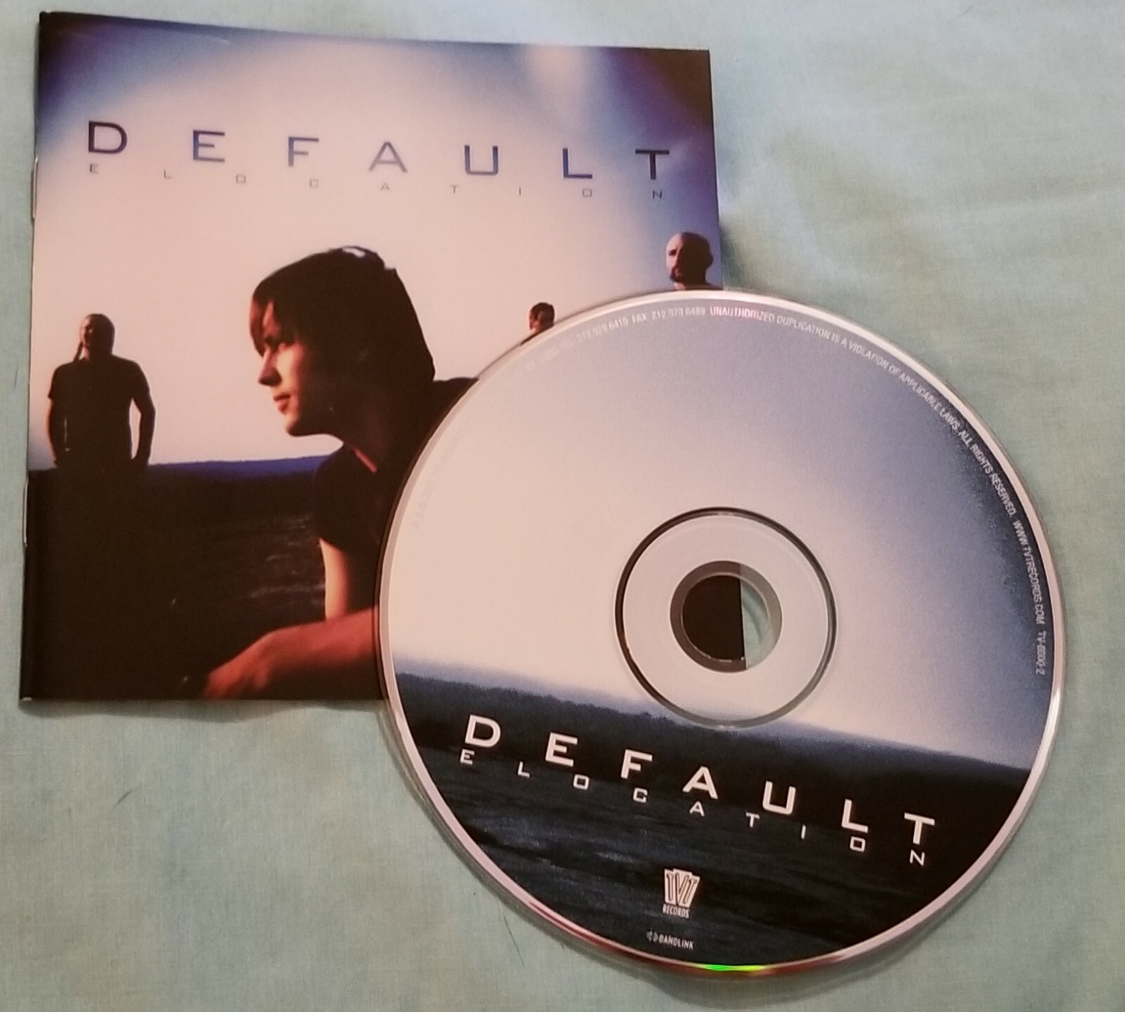 DISC & INSERT ONLY....Default "Elocation" Pre Owned CD | eBay