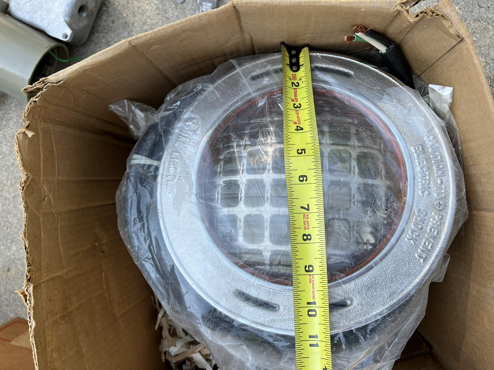 Hydrel Underwater Pool Light Fixture 4423-3LVLWC w/cord, 300W, 12V, SA ...