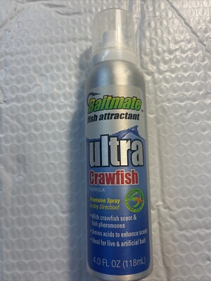 Baitmate Fish Attractant, Ultra Crawfish Continuous Spray 5551 | eBay