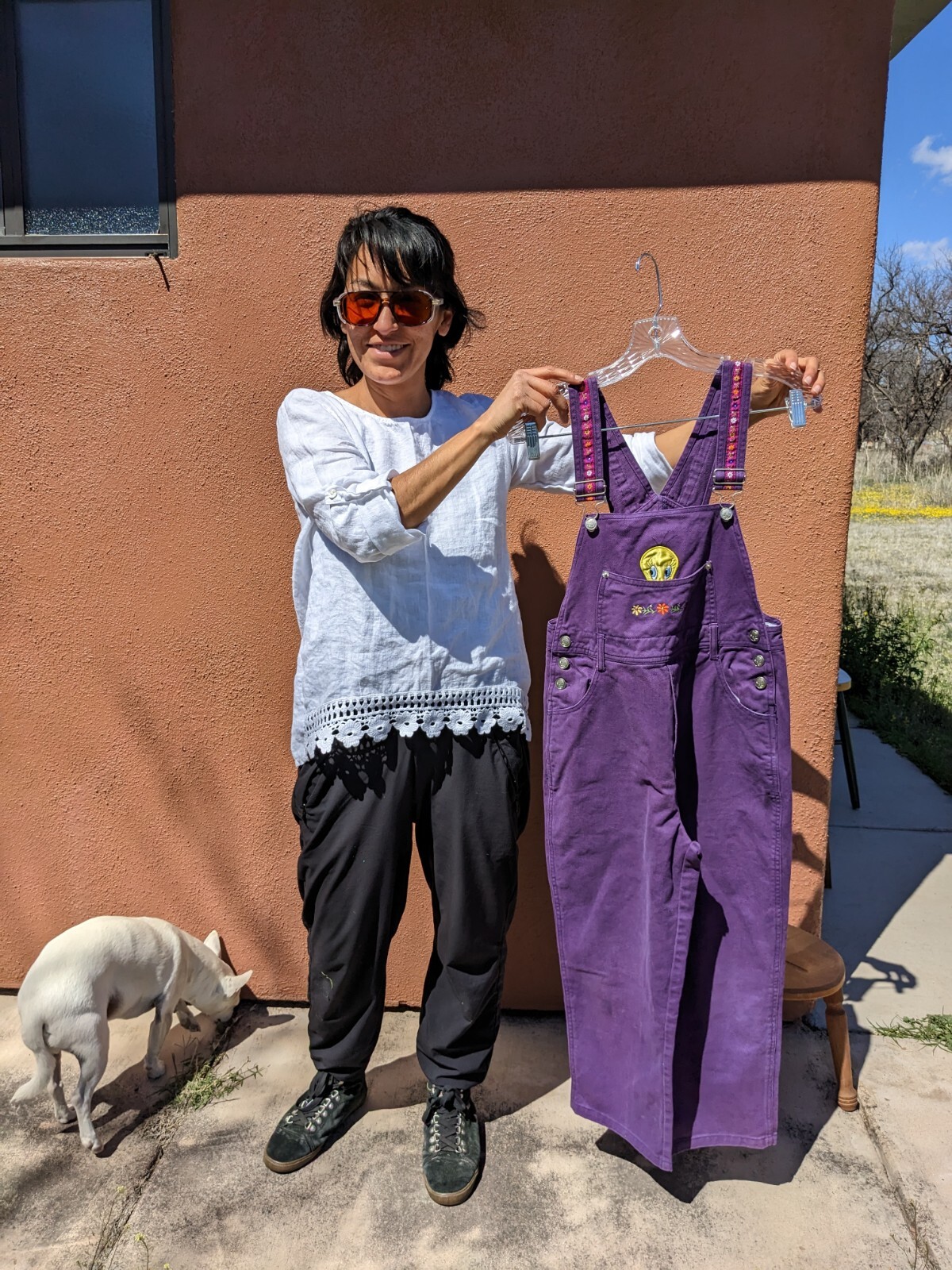 vintage purple looney tunes - Gem