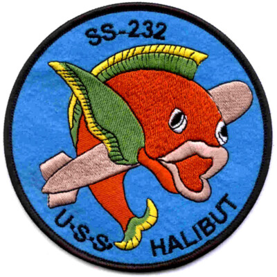 USS Halibut SS-232 Patch | eBay