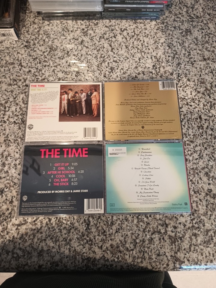 What Time Is It [1982] The Time (CD 1990) MORRIS DAY cd lot of 4 ...