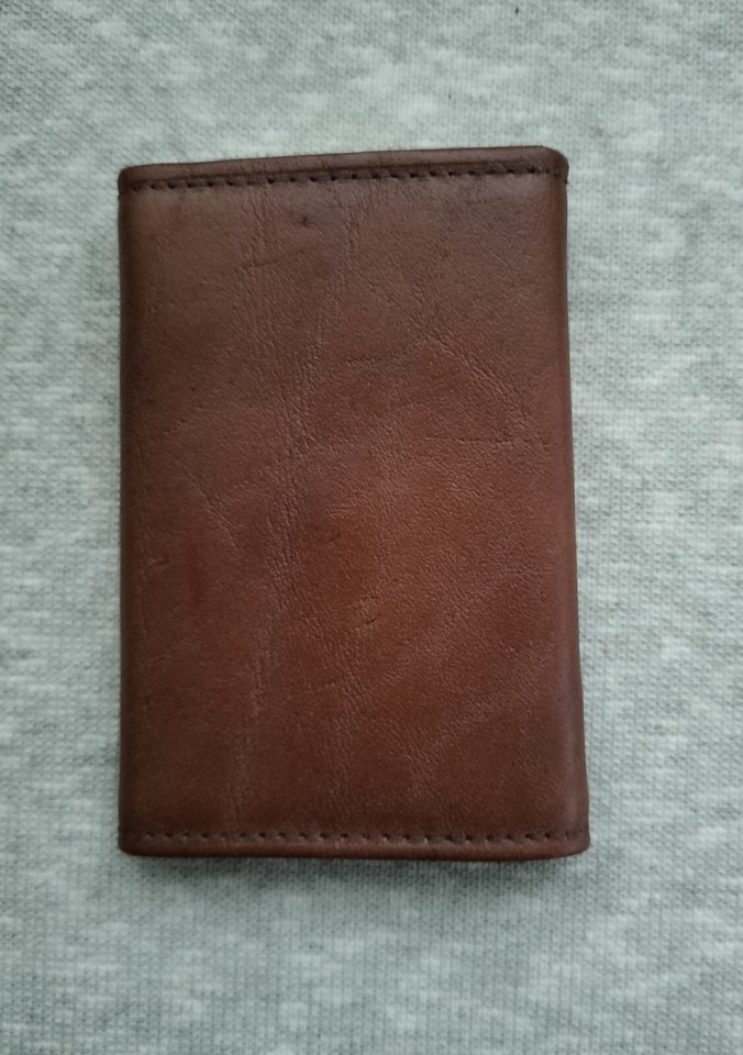 VINTAGE DI LIDO BROWN LEATHER 6 KEY CASE HOLDER MELLO COWHIDE | eBay